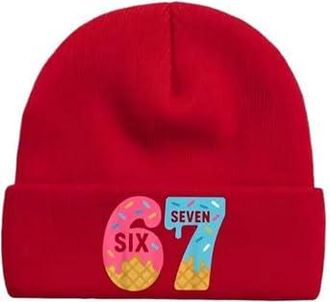 Generic Bonnet Femme Hiver Bonnet Femme Chapeau Femme Hiver Confortable Classique - Imprim&eacute; Graphique Hiver, Cache-Oreilles Thermique, Id&eacute;al pour Look Jeune E