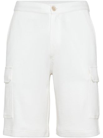 Brunello Cucinelli bermuda en coton - Blanc