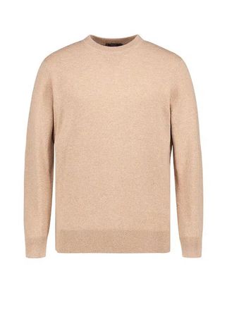 Boggi Milano Herren Pullover beige unifarben