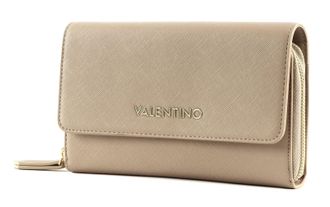 Valentino Zero Re Wallet with Shoulder Strap Beige