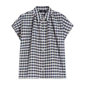 Max Mara Damen, Blusen & Hemden, Blau, SGr&ouml;&szlig;e