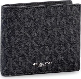 Michael Kors Geldb&ouml;rse Greyson 39F9LGYF3B Schwarz