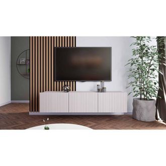 Furnix Rtv Kabinett Hängend Kobby 150 Sideboard mit drei Schränken Kaschmir - Furnix