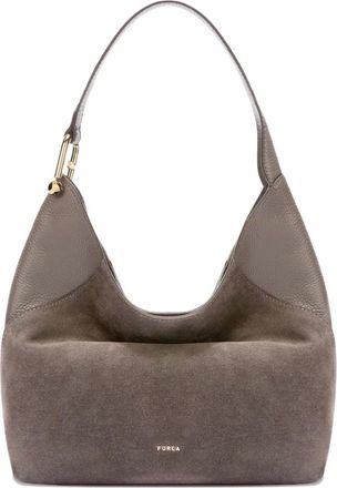 Furla M Lara logo-detail shoulder bag - Grau