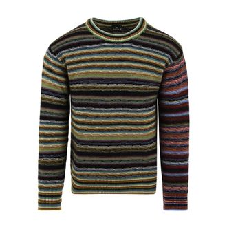 Paul Smith Rundhals-Pullover - - Knitwear - Herren - Mehrfarbig - M