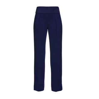 Manila Grace Elsa Hose - - Trousers - Damen - Blau - 2XS
