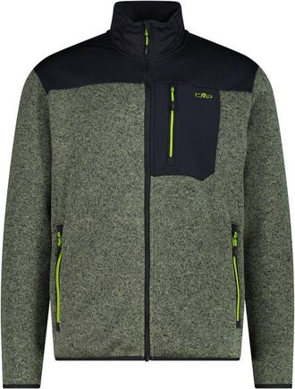 F.lli Campagnolo Strickfleecejacke f&uuml;r Wandern und Outdoor-Aktivit&auml;ten, sportlicher Stil