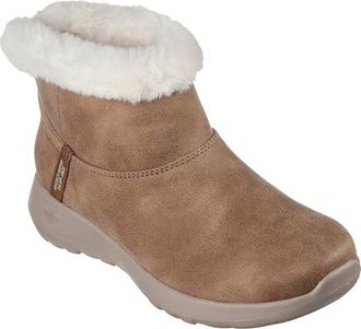 Skechers Femme on-The-Go Joy Cozy Dream Bottine, Chestnut Textile, 37.5 EU