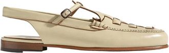 Hereu Femme, Chaussures, Blanc, Taille: 38 1/2 EU Roqueta Slingback T-bar Loafer