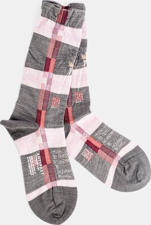 Antipast Tartan Jacquard Socks - Gray