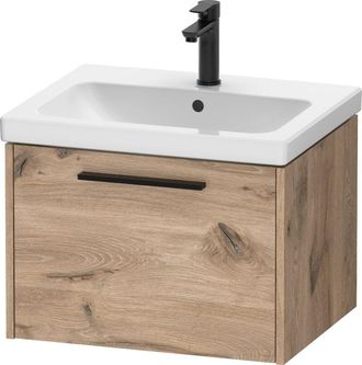 Duravit D-Code Waschtischunterbau, 1 Auszug, 584x460mm, mit - Duravit