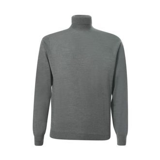 Drumohr Pull Col Roul&eacute; en Laine - Homme - Pulls - Gris - Taille: 3XL