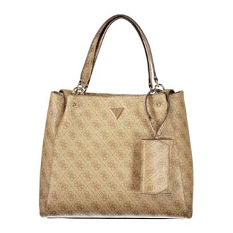 Guess Lorella Logo Tasche - - Bags - Damen - Beige - ONE SIZE