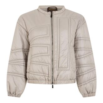 Moorer Tallula Kurze Steppjacke - - Jackets - Damen - Beige - XS