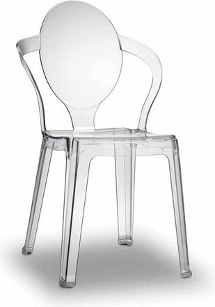 SCAB Design Scab Design - Chaise design, Chaise design - spoon - lot de deux - deco Transparent en Plastique