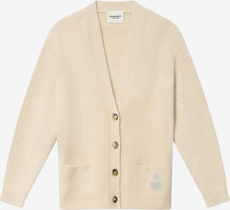 Isabel Marant Cardigan Eborah - Femme - Écru - Taille 34 - Marant Étoile