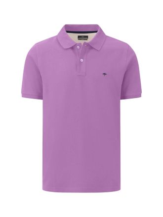 Fynch-Hatton Shirt Basic Polo, Supima dusty lavender