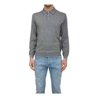 A|X Armani Exchange Schwarzes Strick-Poloshirt - - Knitwear - Herren - Schwarzk - XL