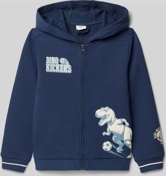 s.Oliver Red Label Regular Fit Sweatjacke aus Baumwoll-Mix