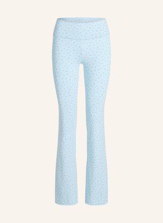 SKIMS Skims Lounge-Hose Cotton Jersey blau