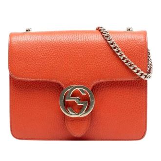 Gucci Sac bandouli&egrave;re Pre-owned - Femme - Pre-owned - Orange - Taille: ONE Size