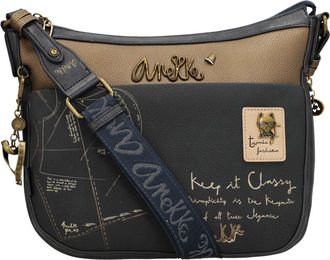 Anekke Umh&auml;ngetasche Schultertasche Boutique Crossbody Bag Multicolor dunkelblau