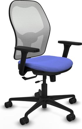 Piqueras y Crespo B&uuml;rostuhl mit 24-Stunden-Nutzungszertifikat, Jorquera mit 3D-Armen, h&ouml;henverstellbare Lendenwirbelst&uuml;tze, ausgestattet mit Syncro/Traslack und injizie