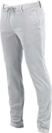 Alberto Alberto, Homme, Pantalons, Gris, Taille: W35 L34 Pantalon Slim-fit