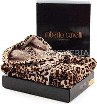 Roberto Cavalli Accappatoio in spugna unisex Bravo di ROBERTO CAVALLI S/M