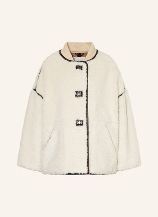 BA&SH Ba&Sh Kunstfell-Jacke Maury weiss