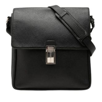Prada Pre-owned Saffiano Umh&auml;ngetasche - - Pre-owned - Damen - Schwarzk - ONE SIZE