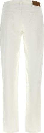 Brunello Cucinelli Thin Corduroy Trousers - Cream