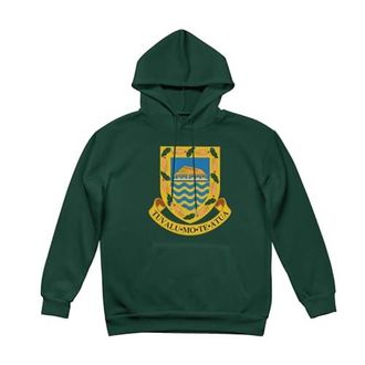 Generic Sweatshirt Tuvalu Doublure Polaire Tuvalu Embl&egrave;me National Lettres Graphiques Pull Col Rond Manches Longues Coupe Ample Sweat V&ecirc;tements Plusieurs Coul