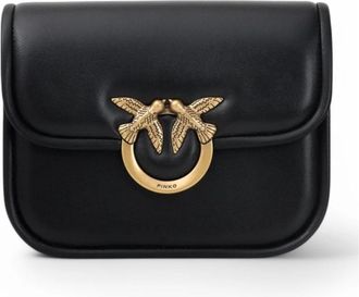 Pinko Pinko, Femme, Sacs, Noir, Taille: ONE Size Love Box Bag FL Mini