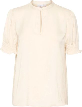 Saint Tropez Chemise NunniSZ - Femme - Blouses et Chemises - Beige - Taille: 36 FR