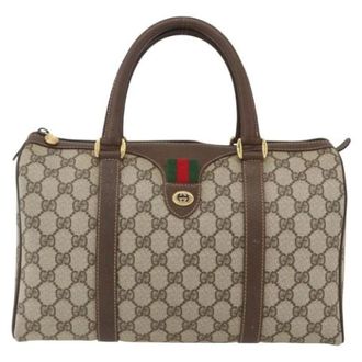 Gucci unisex, Pre-owned, Beige, Taille: ONE Size Pre-owned Plastic Handbag