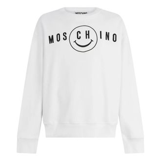 Moschino SweaT-shirt Avec Graphisme - Homme - Sweatshirts et sweats &agrave; capuche - Blanc - Taille: XL