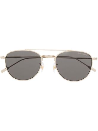Montblanc Get&ouml;nte Pilotenbrille - Gold