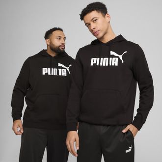 Puma Hoodie &agrave; logo N&deg; 1 Essentials Homme, V&ecirc;tements, Noir, XXL