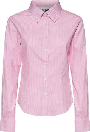 Silvian Heach Femme, Blouses et Chemises, Rose, Taille: 40 FR Caleni Shirt