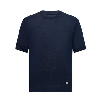 C.P. Company C.p. Company, Homme, Pulls, Bleu, Taille: L Pulls &agrave; col rond