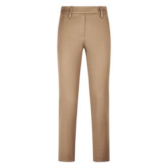 Brunello Cucinelli Slim-fit Hose - - Trousers - Damen - Braun - XS