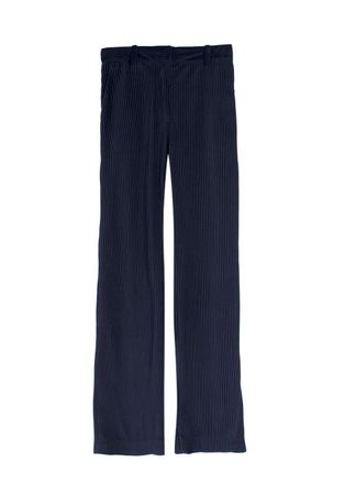 Acne Studios Studios Navy Straight Leg Corduroy Trousers Size XS