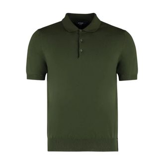 K-Way Polo Tricot Pleyne - Homme - Tops - Vert - Taille: L