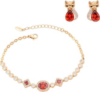 Faina Set: Armband und Ohrringe