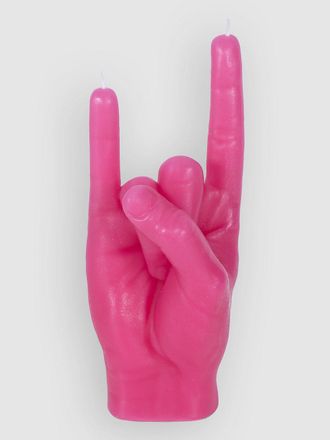Candle Hand You Rock Small Bougie rose