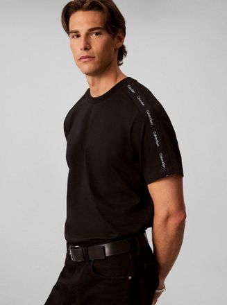 Calvin Klein T-Shirt LOGO TAPE TEE Regular fit, Logoschriftzug