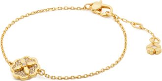 Kate Spade New York Kate Spade New York Heritage Bloom Armband, klar/Gold