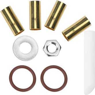 Walmeck ZDETGU 9-teiliges Metall-Kipphebelschloss, Twin-Cam-Endwellen-Einsatzsatz mit Konischen Messing-Pr&auml;zisionsbuchsen, Zur Beseitigung von Tickger&auml;uschen 