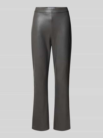 Raffaello Rossi Flared Bootcut Hose in Leder-Optik Modell MACY